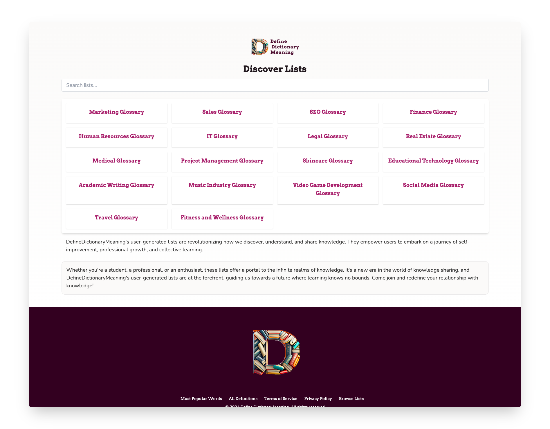 Open Source Dictionary – Crafty Pixels